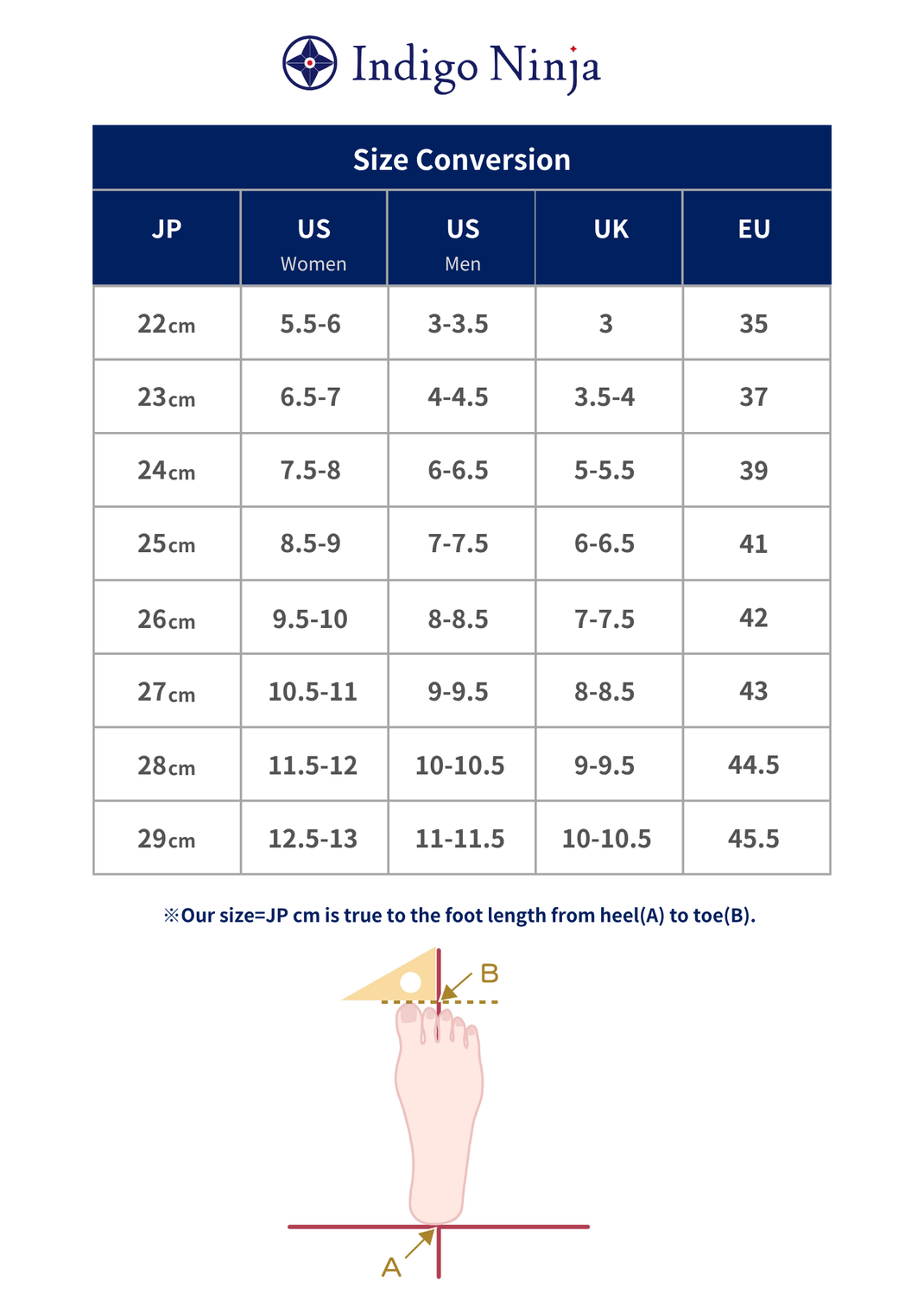 Ninja Tabi Shoes – Indigo Ninja